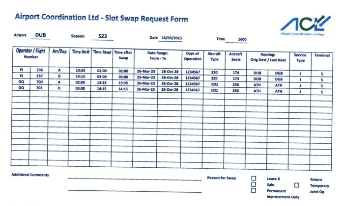 LGW_S23_EI to GQ Slot Swap Form for ACL Website | Airport Coordination ...